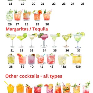 Custom Galentine's Day Cocktail Menu Sign | Acrylic Bar Sign ...