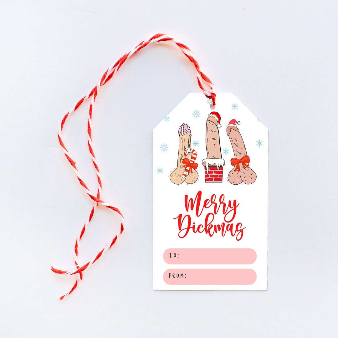 Funny Christmas Gift Tags Rude Christmas Gift Funny Holiday - Etsy