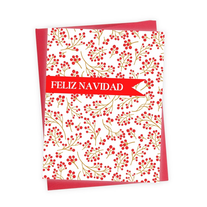 Spanish Xmas Card - Etsy