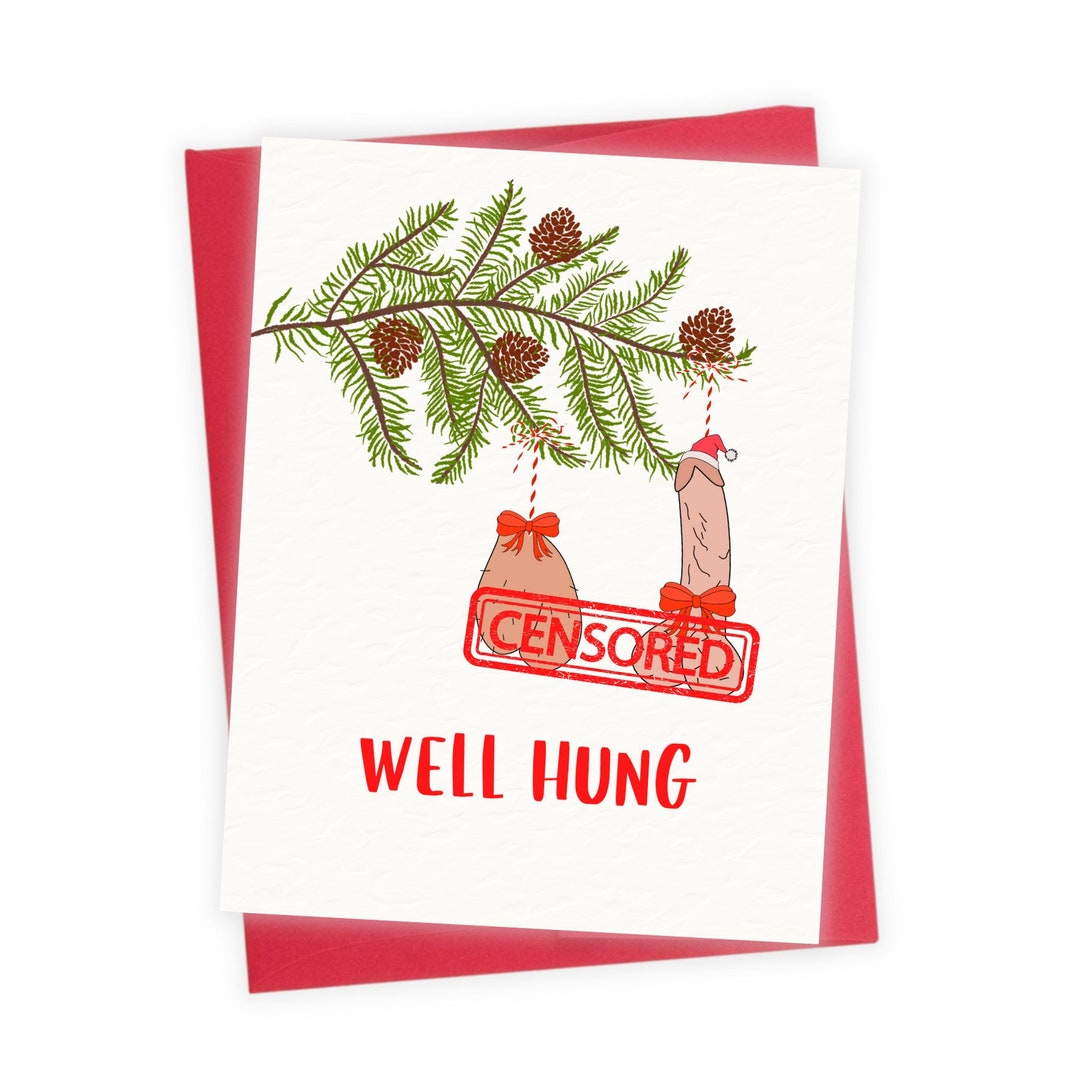 Funny Christmas Cards, Rude Christmas Card, Funny Holiday Cards, Funny ...