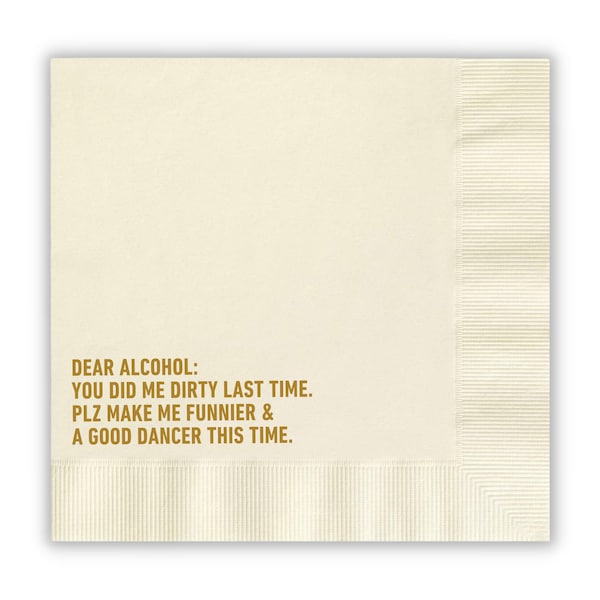 Funny Cocktail Napkins - Etsy