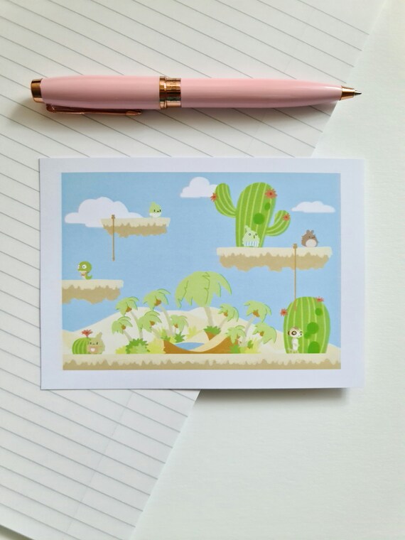 Maplestory Ariant A6 Art Print - Etsy