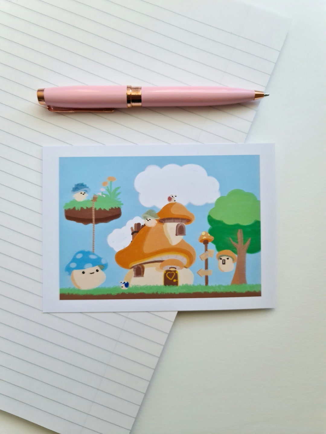 Maplestory Henesys A6 Art Print - Etsy