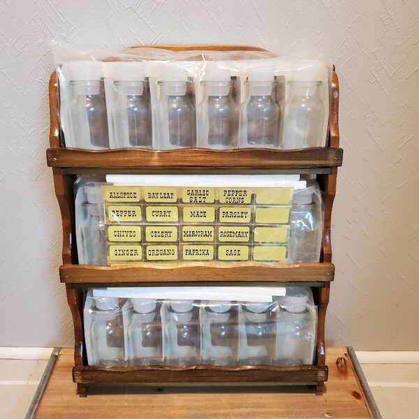 Vintage Spice Rack - Etsy