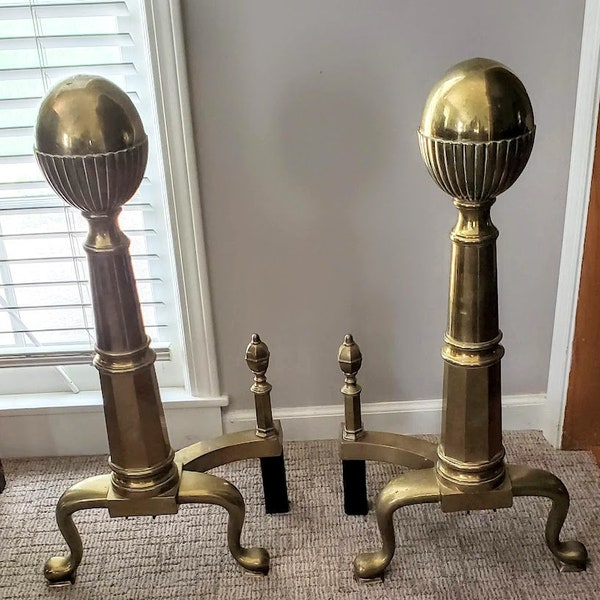 Large Andirons - Etsy