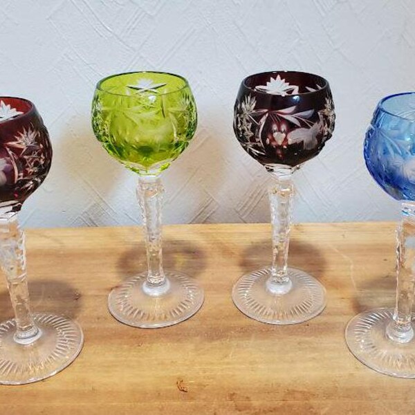 Bavarian Glass Cordials - Etsy
