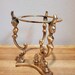 Vintage Brass Stand Crystal Ball Stand Bowl Stand - Etsy