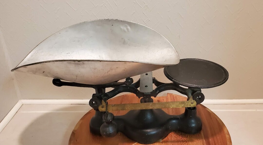 Antique Cast Iron Balance Penn Scale - Etsy