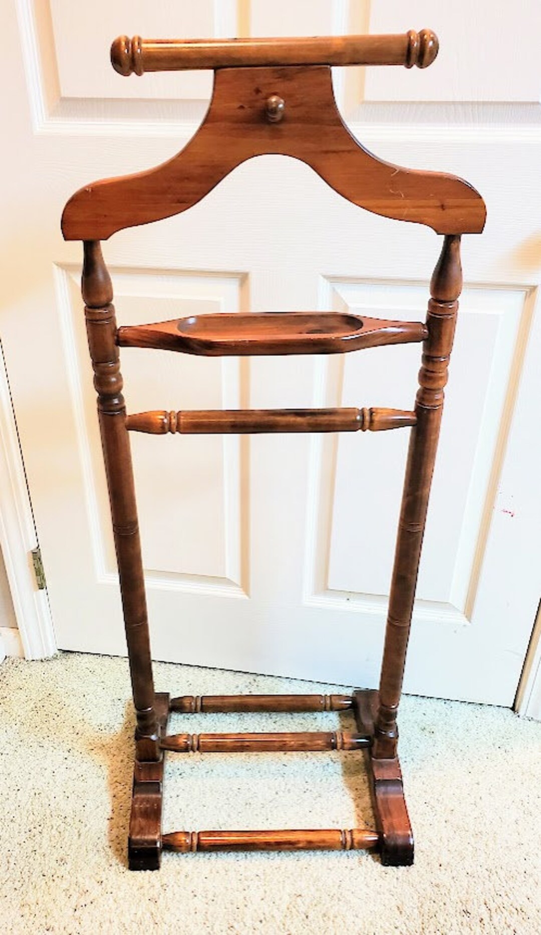 Vintage Ethan Allen Valet Stand Butler Stand - Etsy