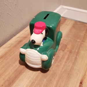 Vintage 1958 Snoopy "the Express" Bank - Etsy