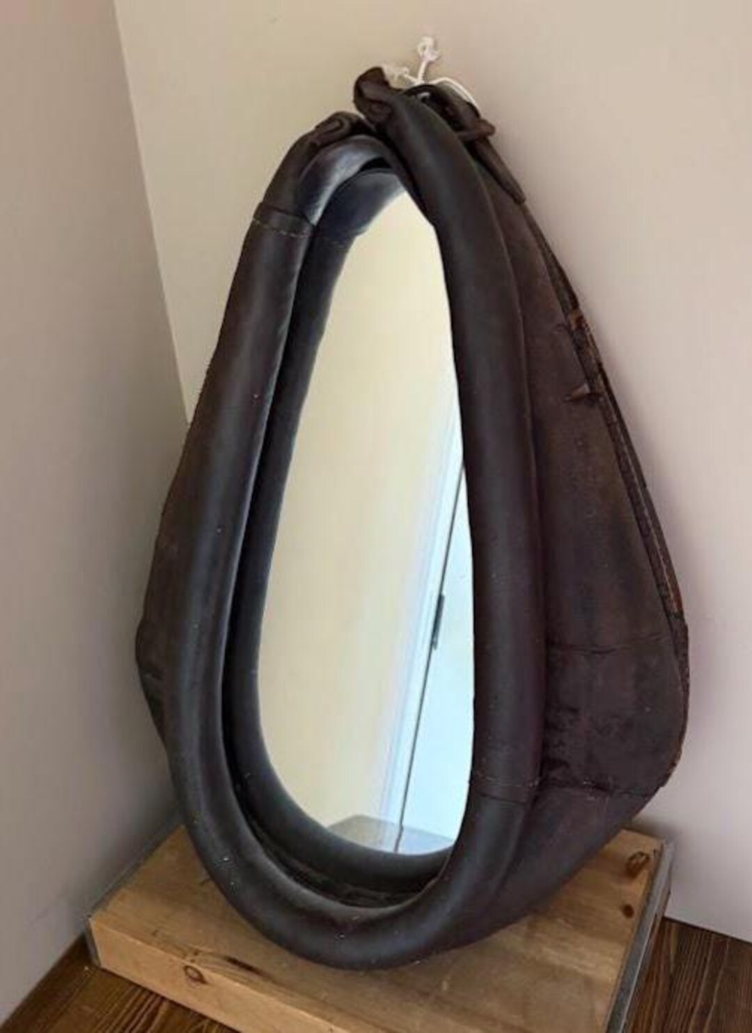 Antique Leather Horse Collar Mirror Western Mirror Cowboy Mirror - Etsy