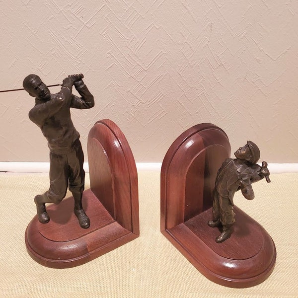 Golf Bookends - Etsy