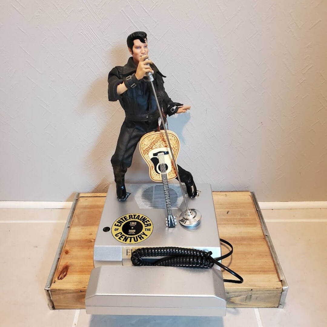 Rare Limited Edition Telemania Elvis Presley Hound Dog Phone - Etsy