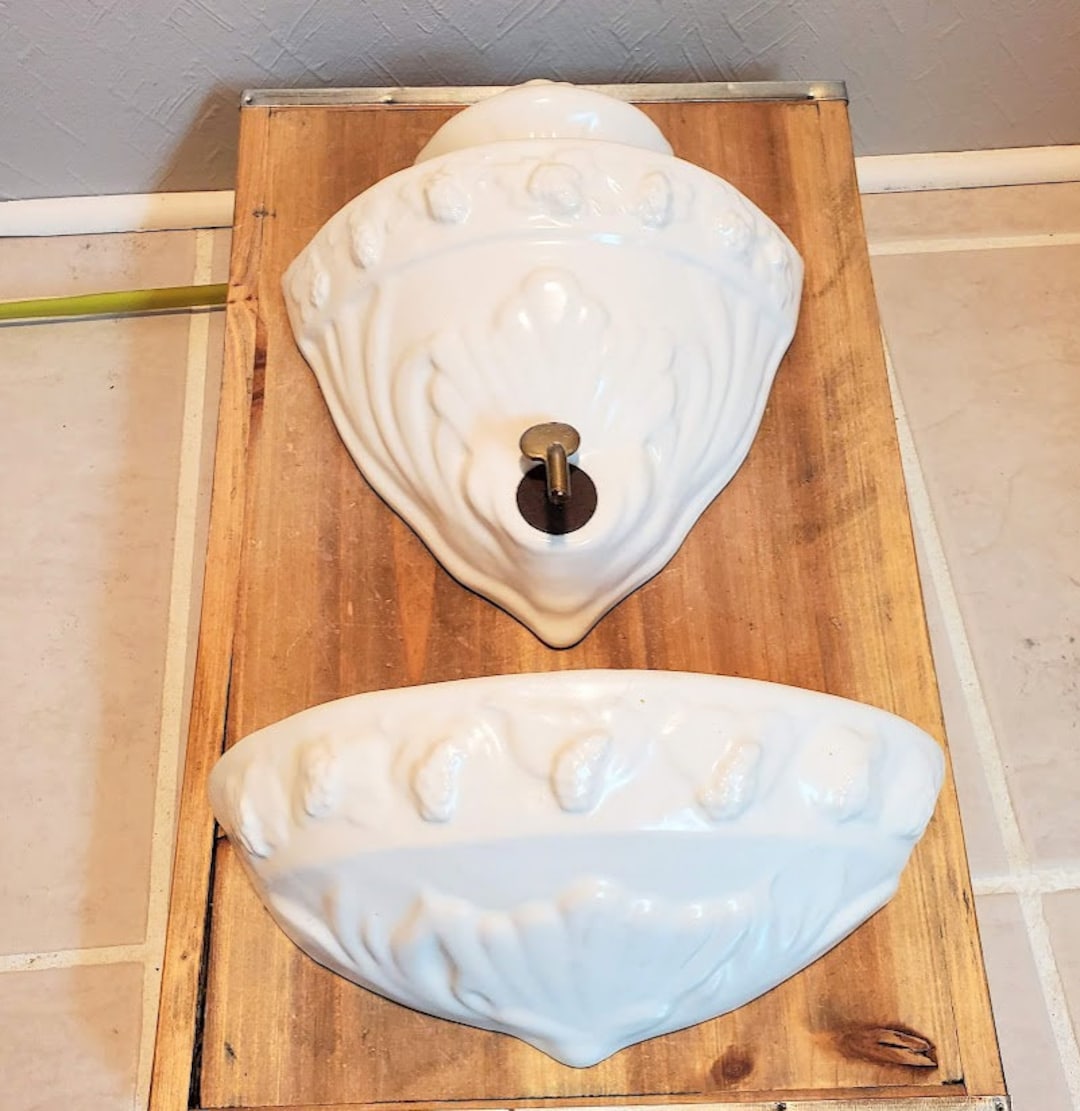 Vintage French Lavabo Water Fountain Garden Decor - Etsy