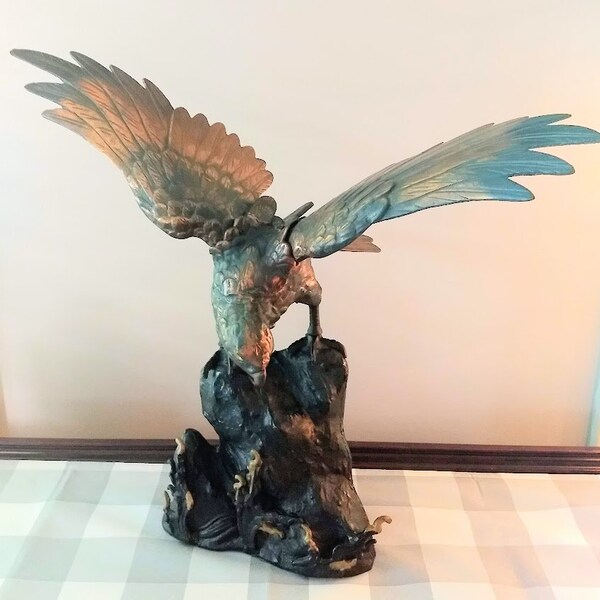Hawk Statue - Etsy