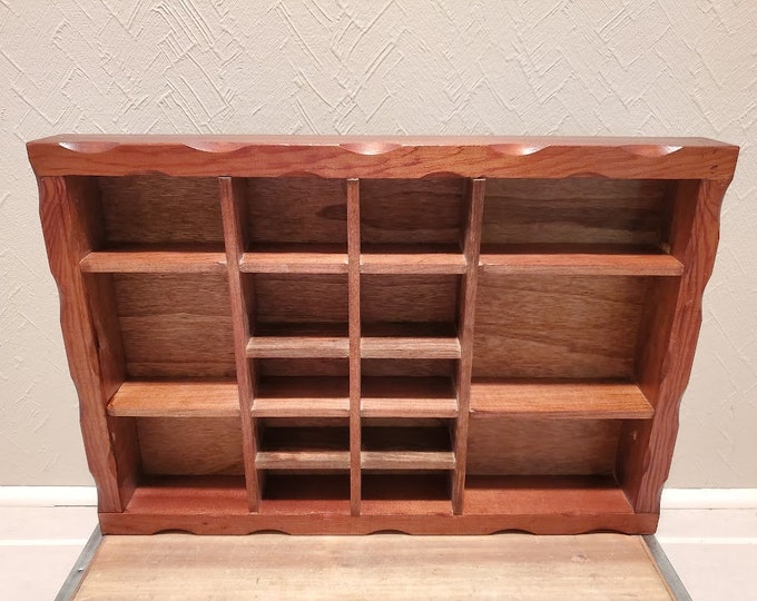 Vintage Wood Shadow Box Wall Hanging - Made in the USA - Etsy