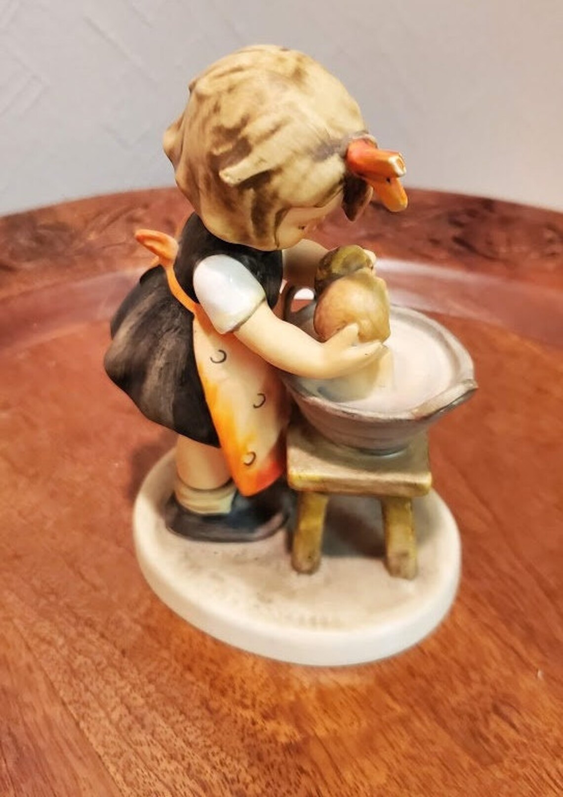 Vintage Goebel Hummel Doll Bath Girl Giving Doll a Bath - Etsy