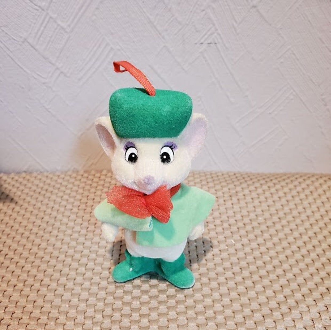 Vintage Disney Mouse Miss Bianca Rescuers Ornament - Etsy