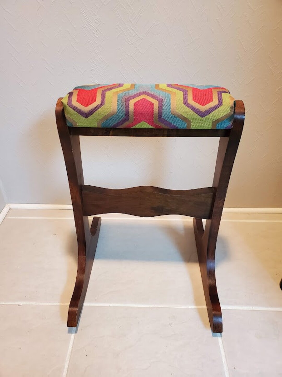 RARE - Vintage MCM Rocking Gout Footstool Footrest - Etsy