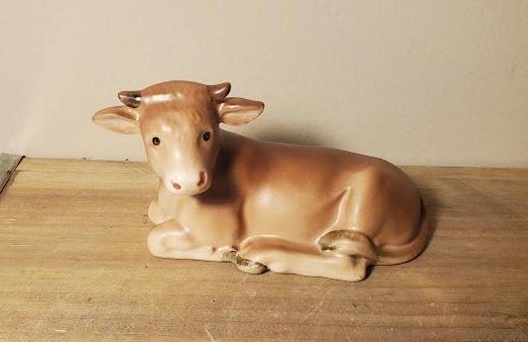 Vintage Goebel Nativity Scene Cow - HX 257 K - Etsy