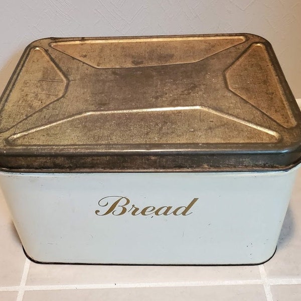 Tin Bread Box - Etsy