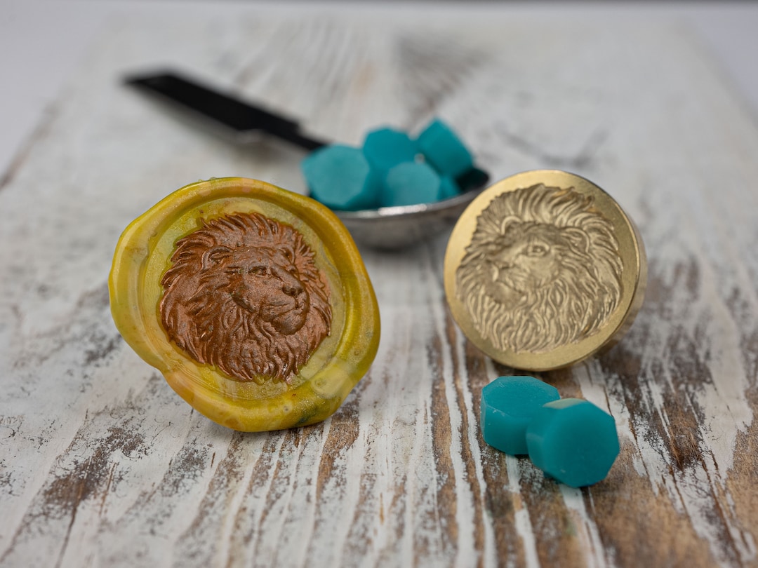 LION Stamp for Wax Sealing, Envelopes, Invitations, Gifts, and Gift ...