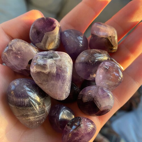 Lilac Amethyst Tumbled Polished Crystal Stone 1 Piece Avg - Etsy