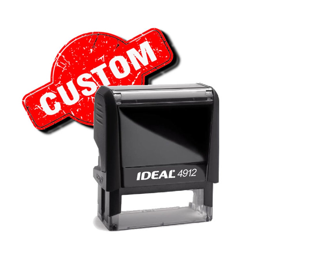 Custom Self Inking Stamper - Etsy