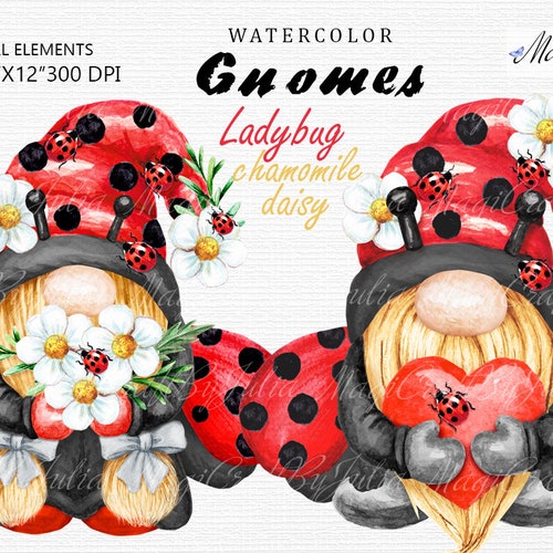 Thanksgiving Gnomes PNG Clipart. Watercolor Fall Gnome Cute | Etsy