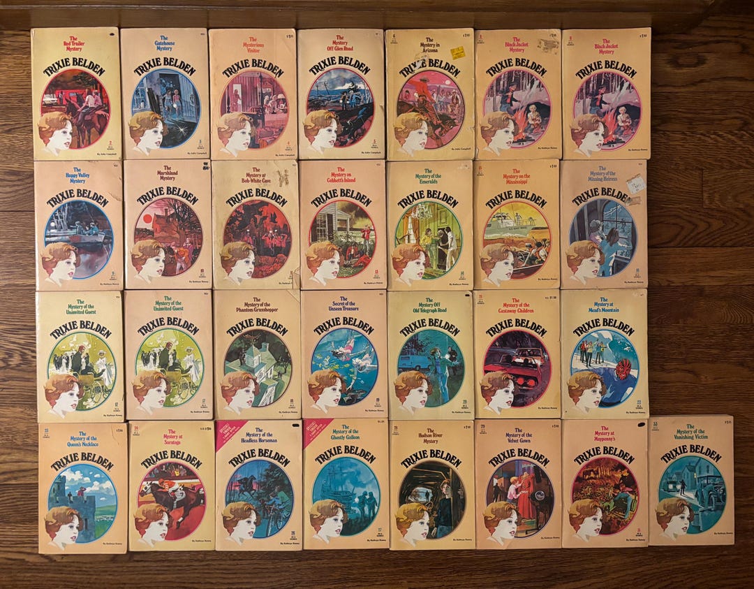Trixie Belden Book Series Selection | Kathryn Kenny | 1970’s-1980’s - Etsy