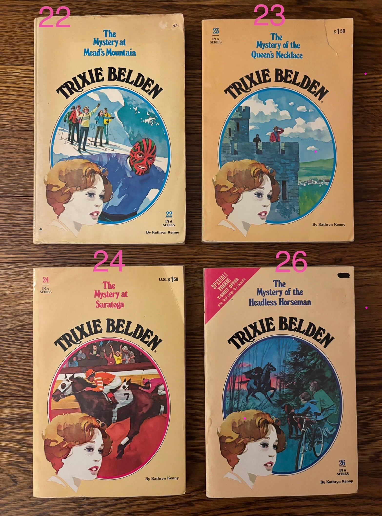 Trixie Belden Book Series Selection | Kathryn Kenny | 1970’s-1980’s - Etsy