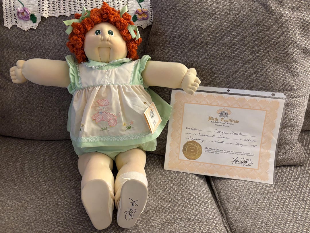 Original Appalachian Artworks Xavier Roberts Little People Soft Sculpt ...