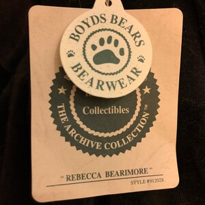 Boyd's Bears the Archive Collection | Rebecca Bearimore 912028 and ...
