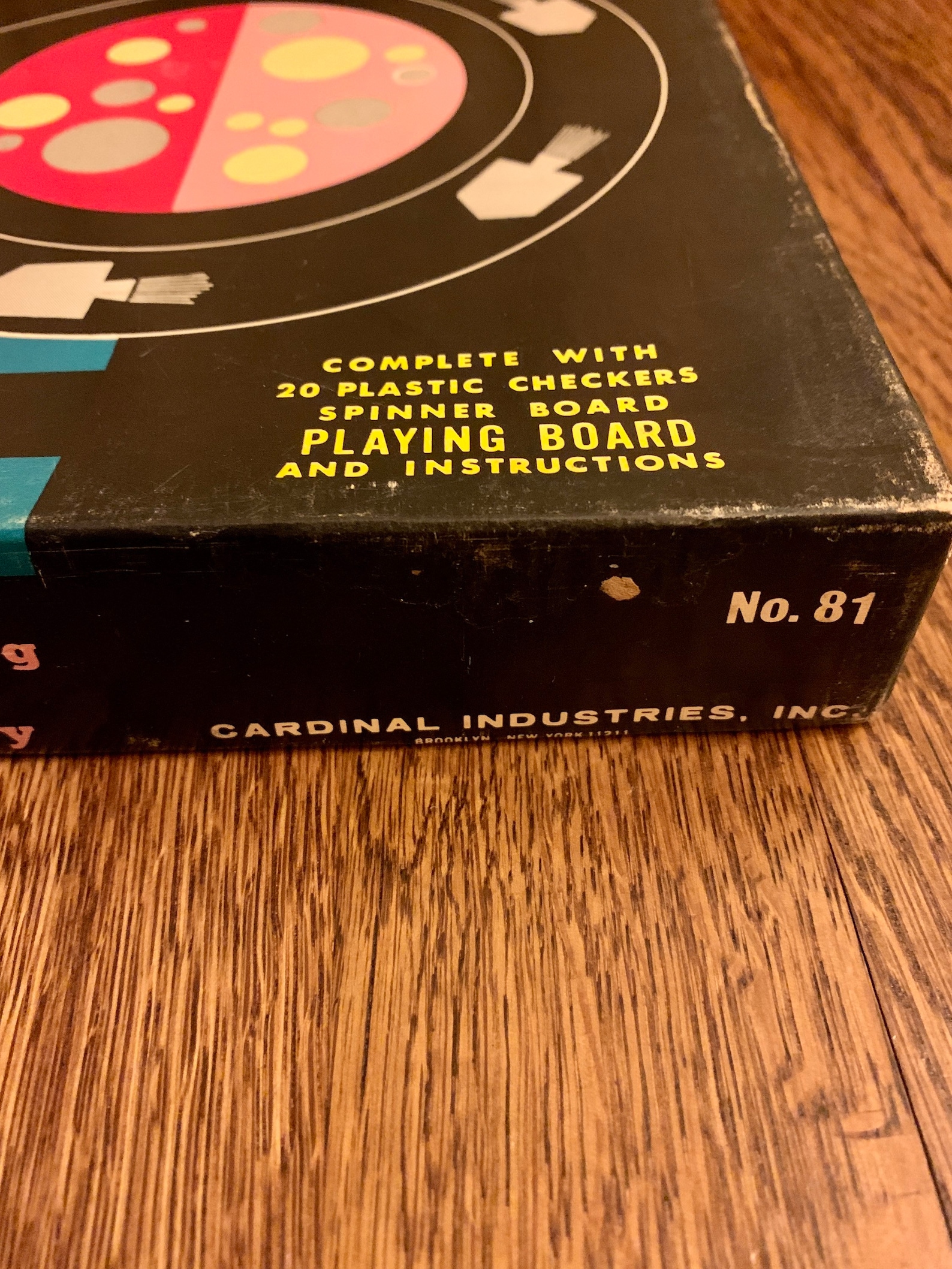 Cardinal Games the Apollo Space Rocket Checkers Game | No. 81 ...