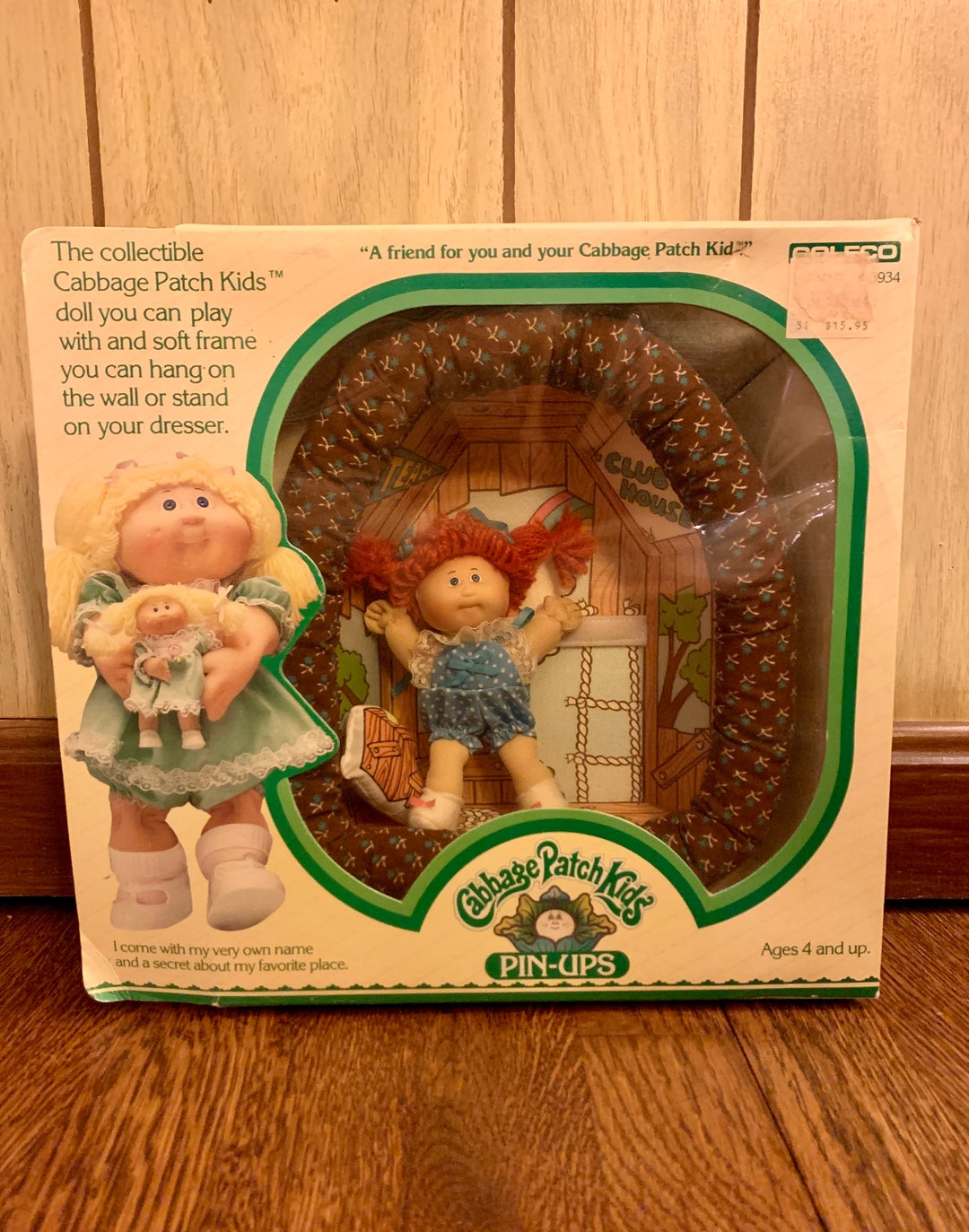 Coleco Cabbage Patch Kids Pinup | Charlene Jenny and Her Clubhouse | #3934 | Unopened Box | 1983 ...
