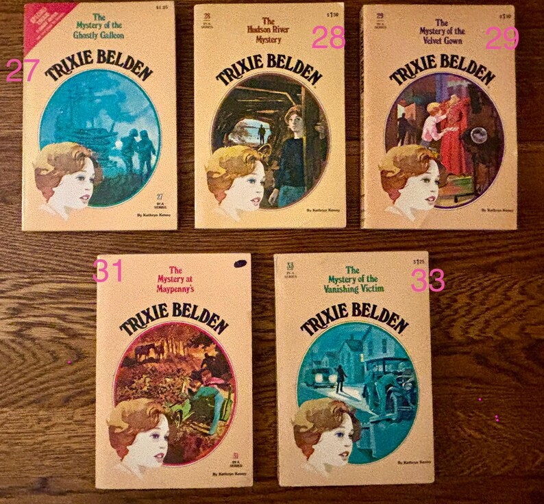 Trixie Belden Book Series Selection | Kathryn Kenny | 1970’s-1980’s - Etsy