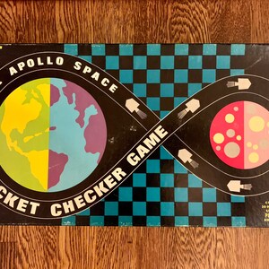 Cardinal Games the Apollo Space Rocket Checkers Game | No. 81 ...