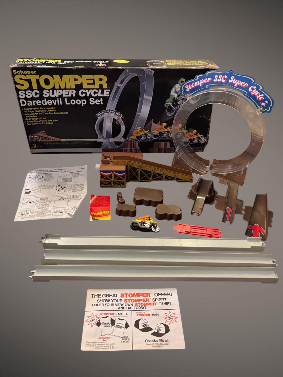 Schaper STOMPER SSC Super Cycle Daredevil Loop Set #841 | Complete ...