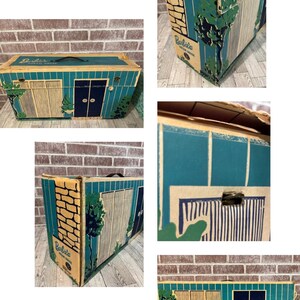 Mattel Barbie Dream House Foldable Portable Cardboard House TLC ...