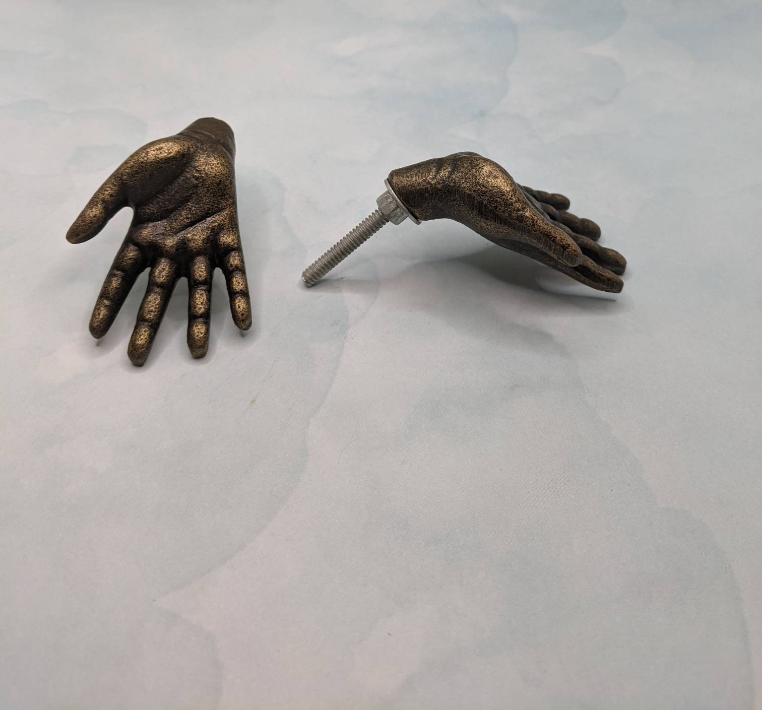 HELPING HANDS Drawer Pull. Coat Hook, Pocketbook Hook, Towel Hook NEW ...