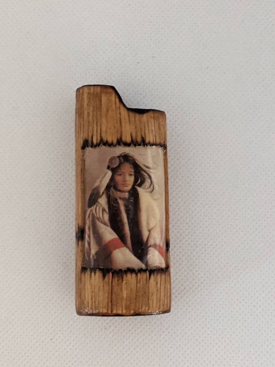 HANDMADE LIGHTER CASE From Burned Matches Vintage - Etsy