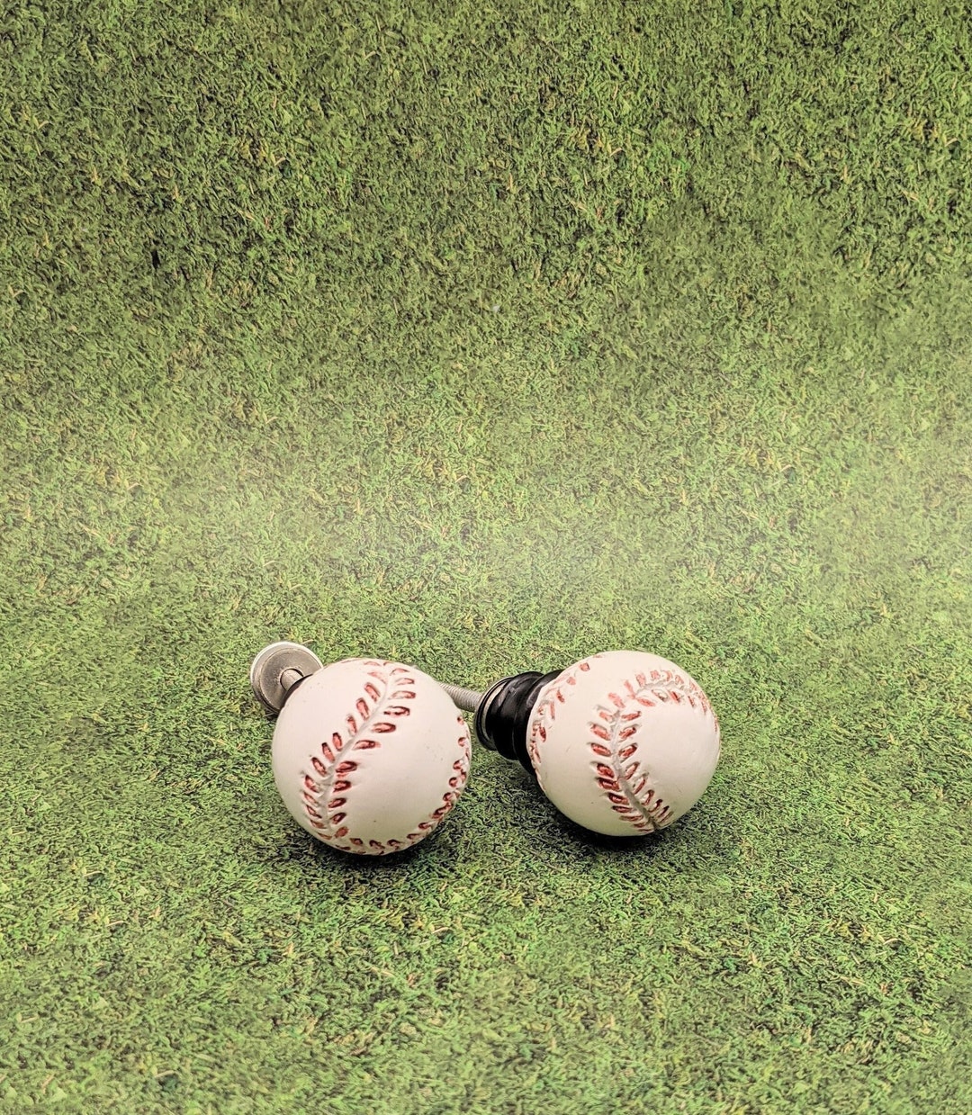 BASEBALL KNOB Drawer Pull - Etsy
