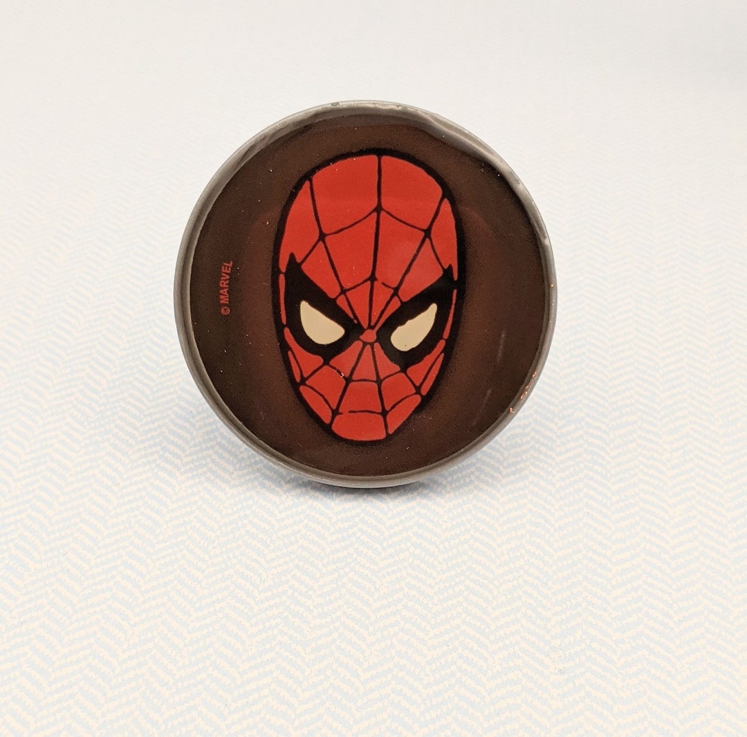 MARVEL HERO SPIDERMAN Drawer Pull, Coat Hook, New - Etsy