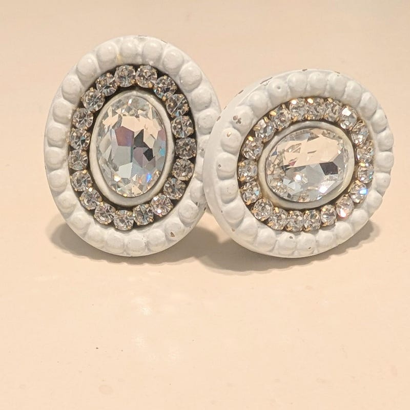 Rhinestone Knobs - Etsy