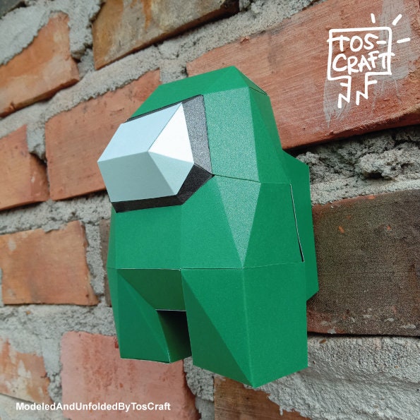 EASY AMONG US 3D Simple Template Papercraft - Etsy