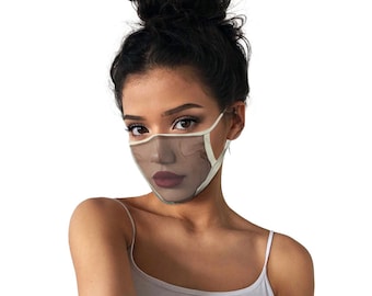 See Through Face Mask - Etsy