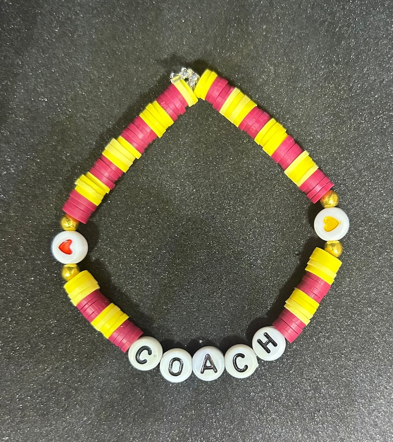 School Spirit Bracelet | School Team | Mascot Bracelet | Sport Team ...