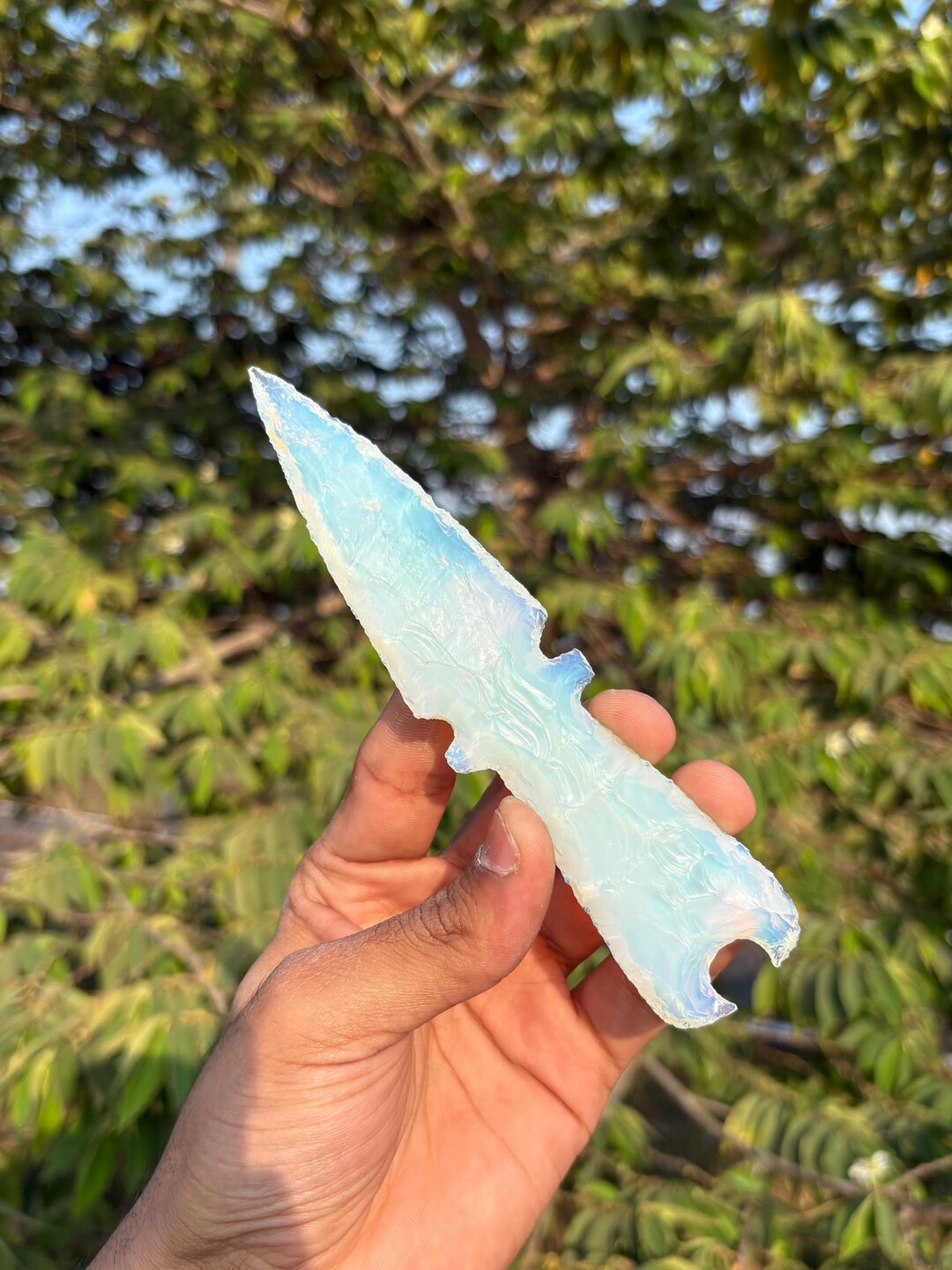 Opalite Knife – Handmade Crystal Blade for Healing - Decor | Unique ...