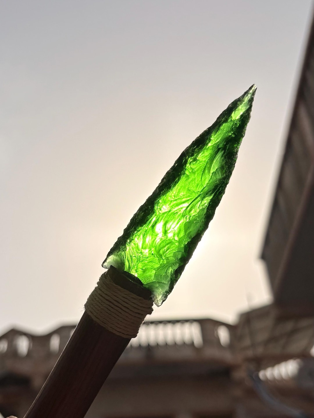 Handmade Green Obsidian Athame – Ritual Knife, Altar Decor - Etsy