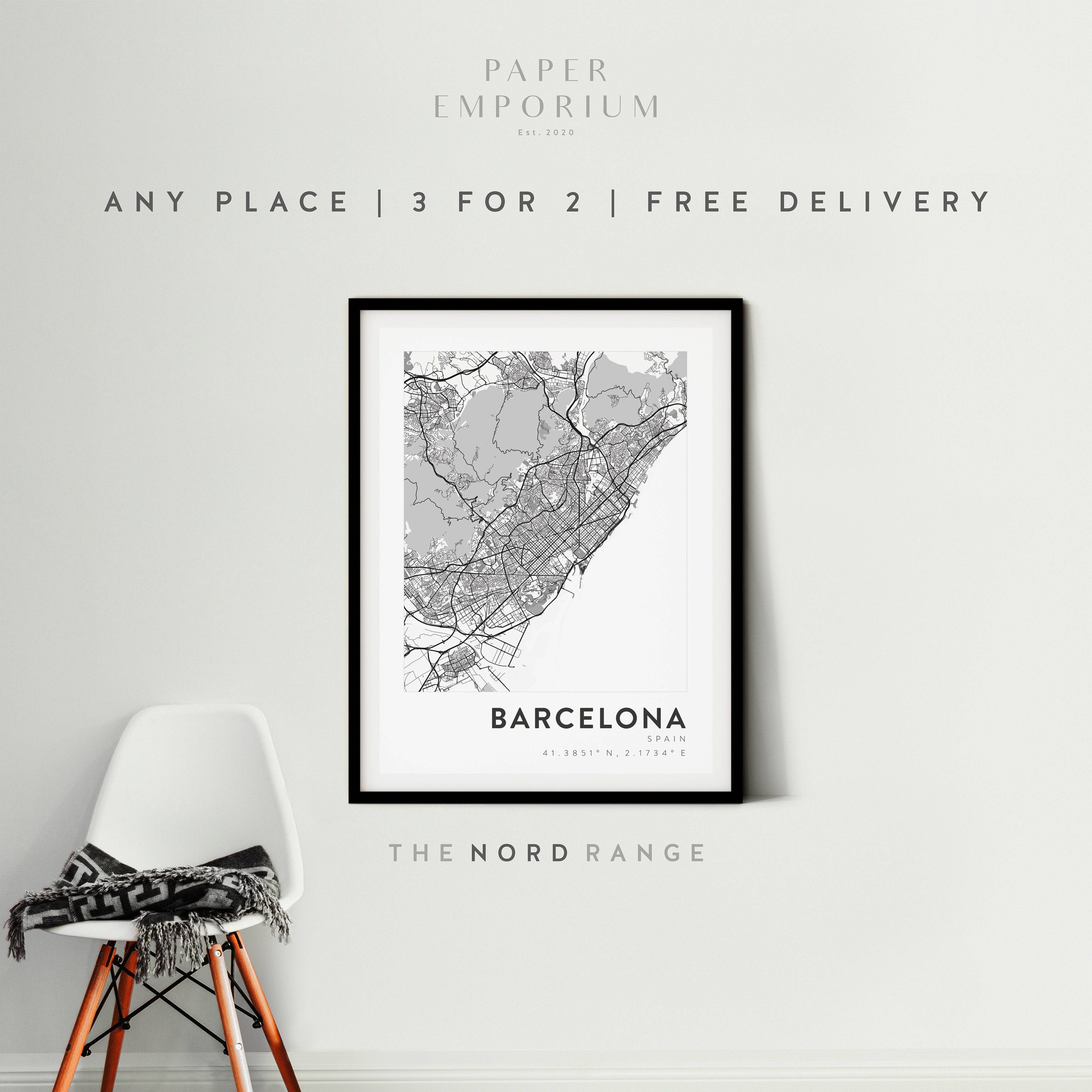 Custom Digital Download Map Prints Any Location Digital - Etsy